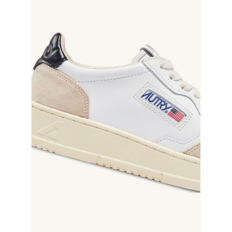 Autry - Medalist black leather and suede - allanjoseph